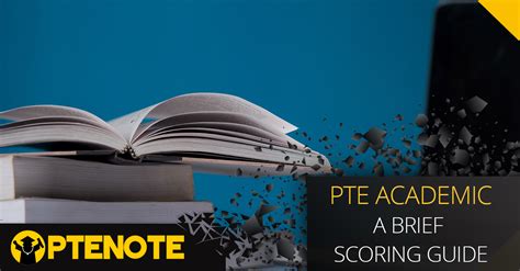 Buy PTE Voucher From PTENOTE PTE Academic A Brief Scoring Guide