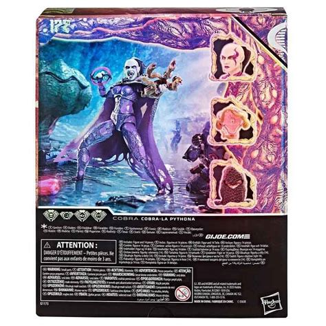 Pythona Cobra La GI Joe Classified Series Exclusive Official Images Reveal Toy Habits