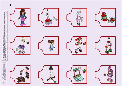 Manual De Uso Lego Set Friends Calendario De Adviento
