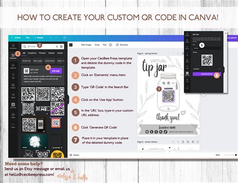 editable qr code flyer music festival qr code sign template canva
