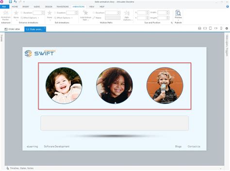 How To Add Animations To An Object In States Articulate Storyline