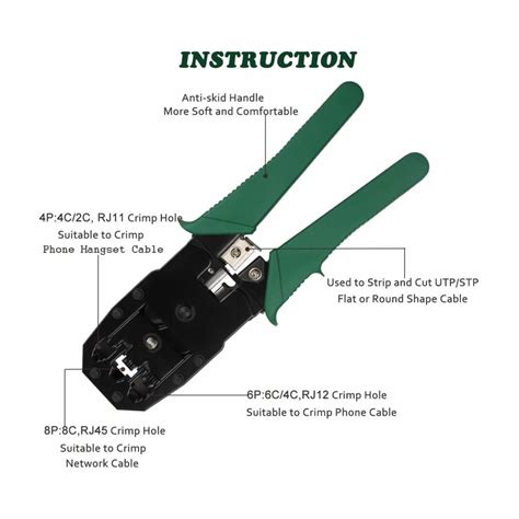 Rj45 Network Crimping Tool Rapasat