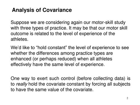 PPT Analysis Of Covariance PowerPoint Presentation Free Download ID