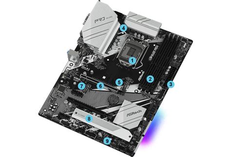 ASRock Intel B460 PRO4 ATX Motherboard LN107744 - 90-MXBCN0-A0UAYZ ...