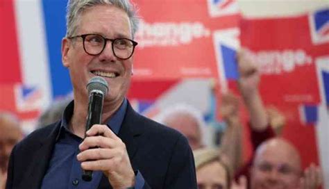 Keir Starmer After Exit Polls Show Landslide Win For Uks Labour Party