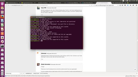 I Have Installed Ubuntu Alongside Windows UEFI I Can T Run Efibootmgr To Select BOOT ORDER
