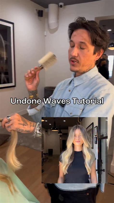 Style And Brush Out Waves Tutorial • — Using The Large Boarnylon Bristle Brush Heat Twist