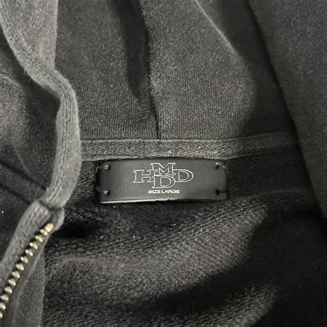 Hmddla H Star Jacket Size L Faded Black And Fits Depop