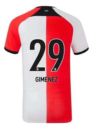 Jersey Feyenoord Santi Giménez 29 Local 2024 Mercadolibre