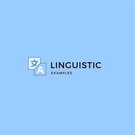 Linguistic Examples Youtube