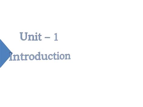 Introduction To Unix 1pptx