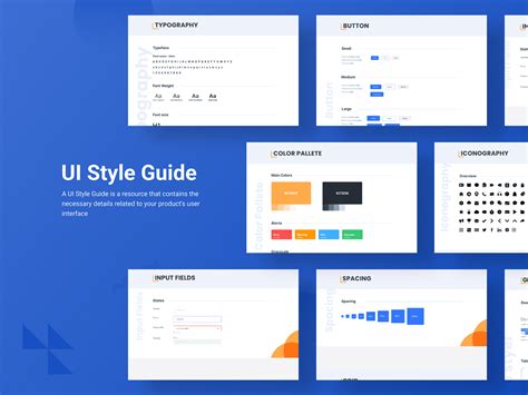 Ui Style Guide On Behance
