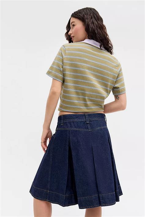 Bdg Bookworm Pleated Mini Skirt Urban Outfitters Uk