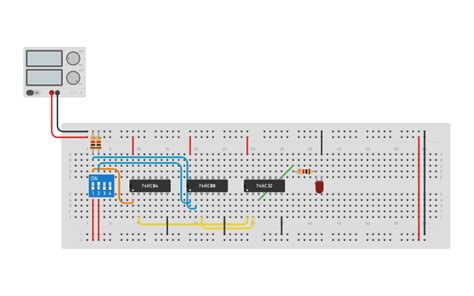 Circuit Design Activity 5 Part1 Complex Tinkercad