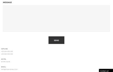 prestashop 1 6 x how to add custom content to contact us page