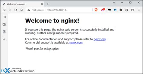 tiny linux ovf download ssh nano nginx and open vm tools