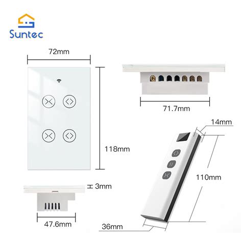 Smart Switch Push Button Switch Wall Tuya Wireless Switch Switch And