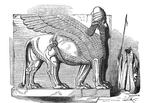 Assyrian Statue Illustrations Royalty Free Vector Graphics And Clip Art