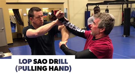 Jkd Lop Sao Drill With Sifu Pat Tray Youtube