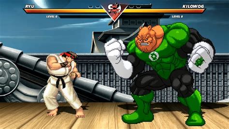 RYU Vs KILOWOG Highest Level Awesome Fight YouTube