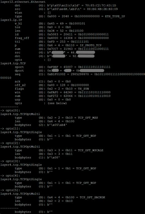 Сетевые отпечатки tcp ip ssl tls 2 dns