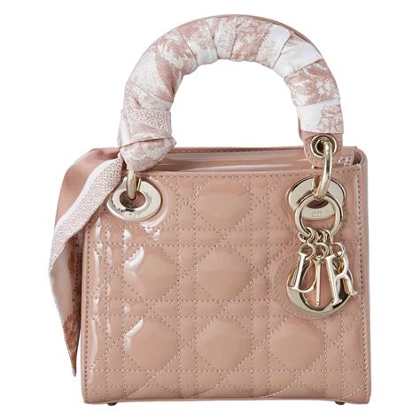 Christian Diorused크리스찬디올 레이디디올 페이던트 미니백and트윌리 캉카스백화점
