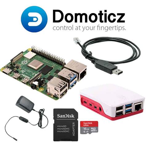 Raspberry Pi 4b Smart Meter Kit Domoticz Electronics For You