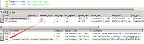 Sql Server 对称秘钥的管理symmetric Keys Csdn博客
