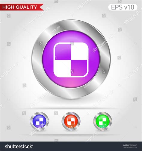 Texture Icon Button With Texture Icon Modern Royalty Free Stock