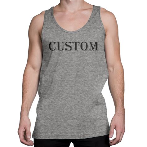 Custom Tank Top For Men Personalized This Premium Tank Top Etsy
