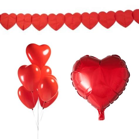 Versiering Pakket Valentijnsdag Rood 1 1