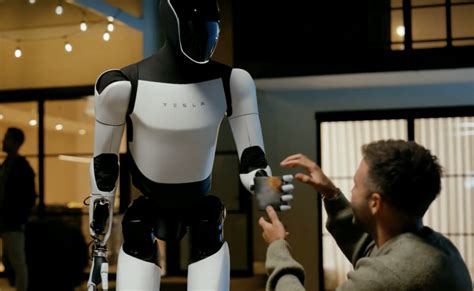 Teslas Optimus Robots Serve Drinks