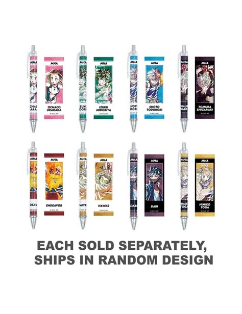 My Hero Academia Ballpoint Pen 1pc Random Style Crossroads