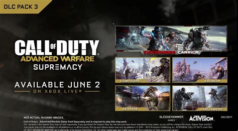 Supremacy Le Prochain Dlc Pour Advanced Warfare Soffre Un Trailer