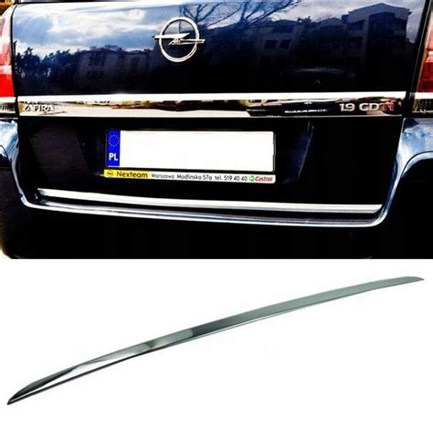 OPEL ZAFIRA B LISTWA CHROM CHROMOWANA na Klapę Martig Motoryzacja