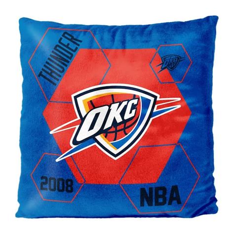 The Northwest Group Nba Thunder Connector Velvet Reverse Pillow