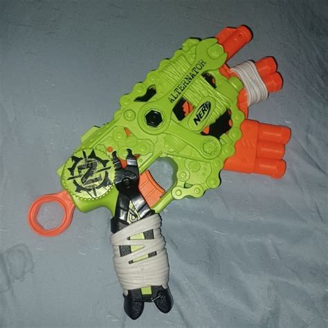 Blaster Fires 3 Ways Nerf Zombie Strike Alternator Dart Gun