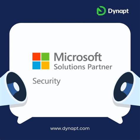 Song Kosumsuppamala On Linkedin Dynapt Earns Microsoft Solutions Partner Security Badge 🌟 Join
