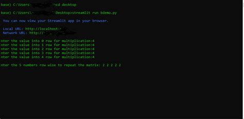 Python 3 X I Would Like To Enter The Input Data Within The Streamlit