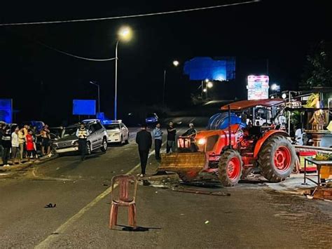 រថយន្តនិងត្រាក់ទ័របើកបរបញ្ច្រាសទិសគ្នា បុកគ្នាពេញទំហឹងបណ្តាលឱ្យស្លាប់គ្រូបង្រៀនម្នាក់