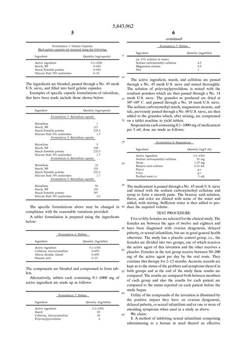 Patent Us5843962 Methods Of Inhibiting Ovarian Dysgenesis Delayed