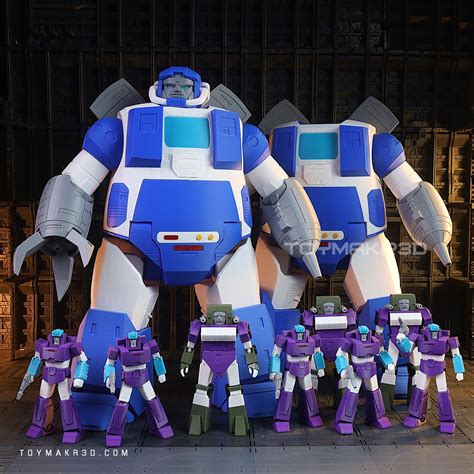 G1 Transformers Transport Drone Robot Mode Toymakr3d