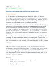 Asg3 Spring 21 Qy12kedn 1 Pdf CPSC 3220 Assignment 3 Due 4 15 2021