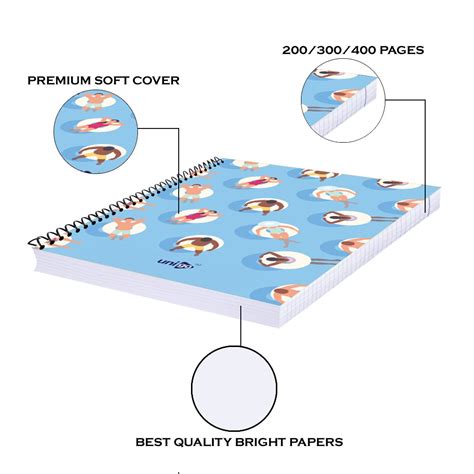 Unigo Spiral Notebook 400 Pages Plain At ₹ 150 Piece Spiral