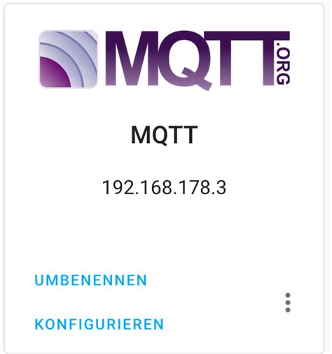 Mqtt Integration Does Not Find Sensorsentities Configuration Home