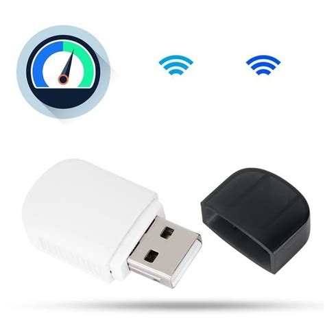 Qiilu Carte réseau sans fil 5200 Adaptateur WiFi USB sans fil Carte