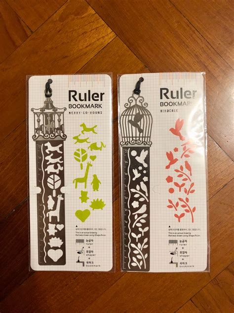 Bookmark Ruler Carousell