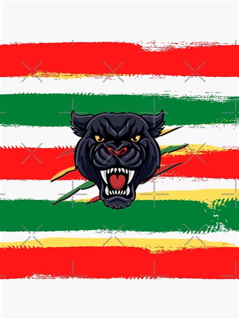 Penrith Panthers Scratch Street Paint Sticker For Sale By Ijdesigns
