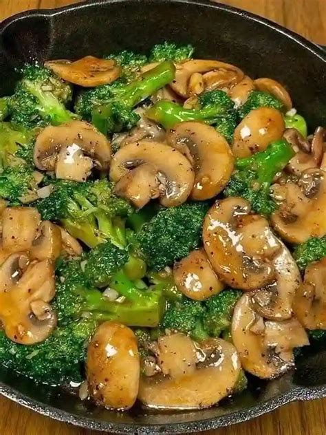 Mushroom And Broccoli Stir Fry Recipe My Grandmas Pie