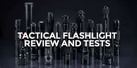 The Best Tactical Flashlight Torch Testing Results